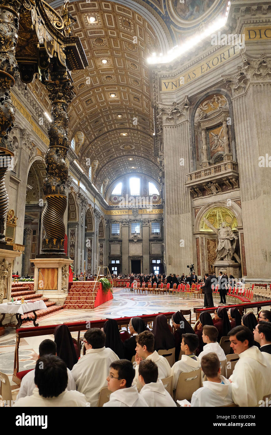 Vatican City Pope Francis - the ordination of 13 new priests in St ...
