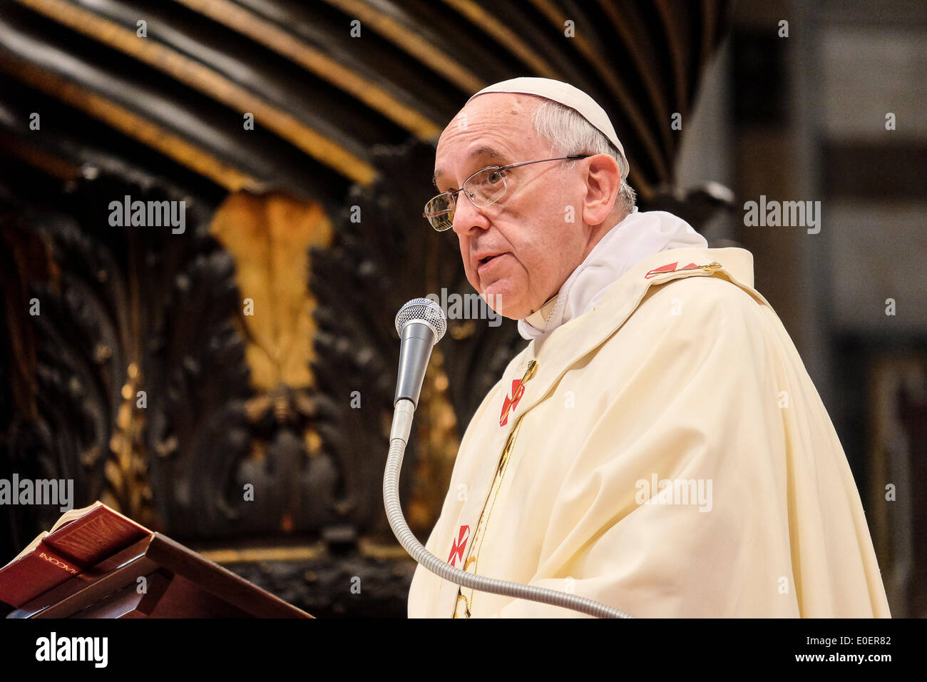 Vatican City Pope Francis - the ordination of 13 new priests in St ...