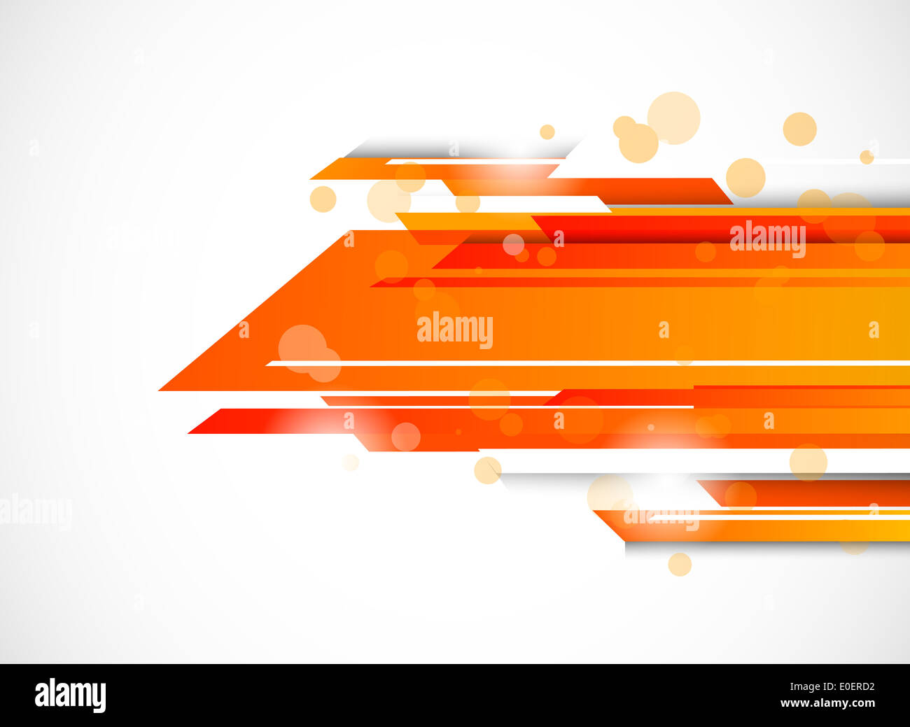 Abstract tech background in orange color Stock Photo - Alamy