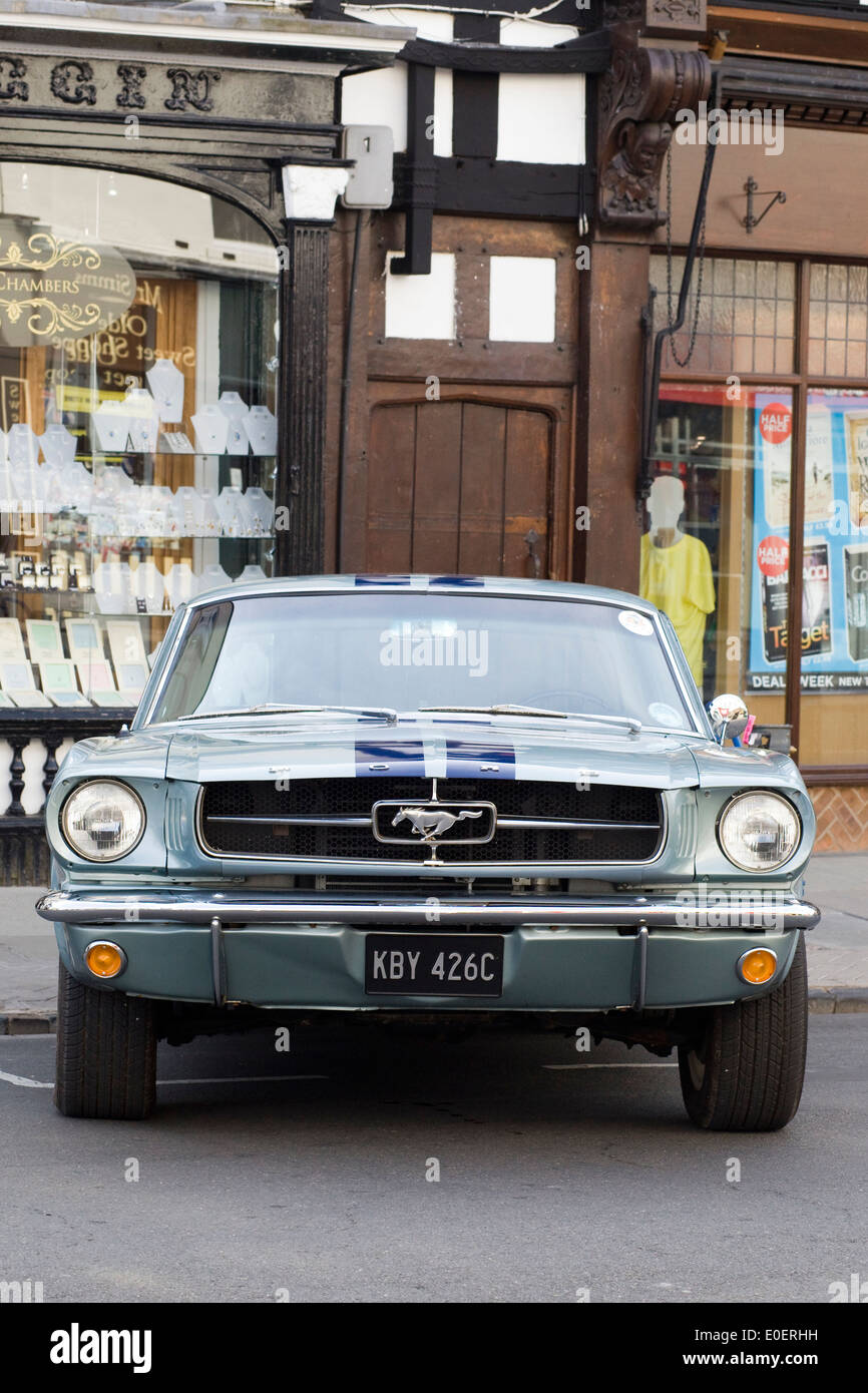 Ford Mustang parked in Stratford upon Avon England Stock Photo - Alamy