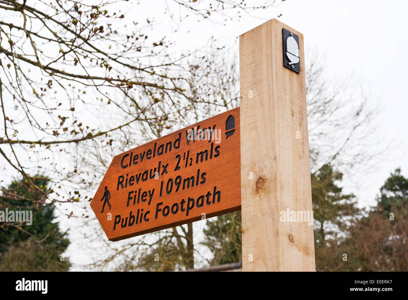 The start of The Cleveland Way, Helmsley, North Yorkshire, North York ...