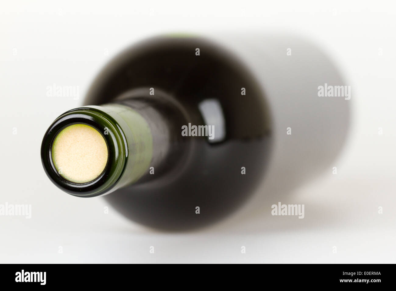 Bottle of wine isolated on white background Stock Photo - Alamy