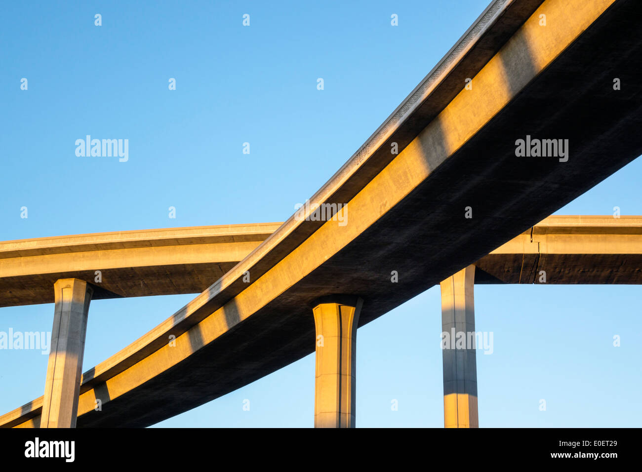 105 110 freeway interchange hi-res stock photography and images - Alamy