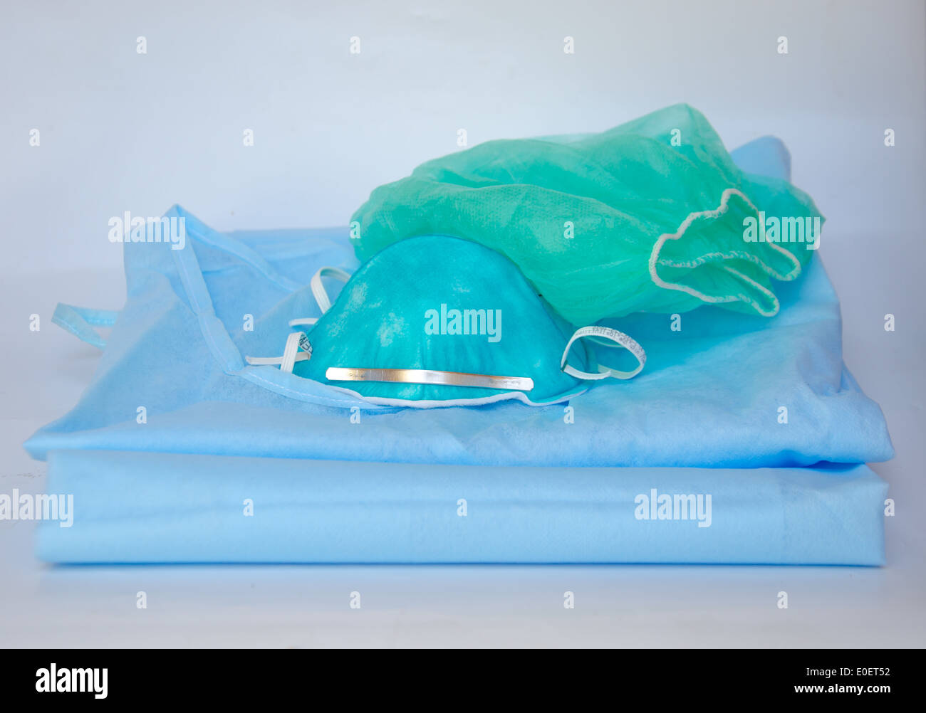sterile suit for surgery in operation room in hospital Stock Photo - Alamy
