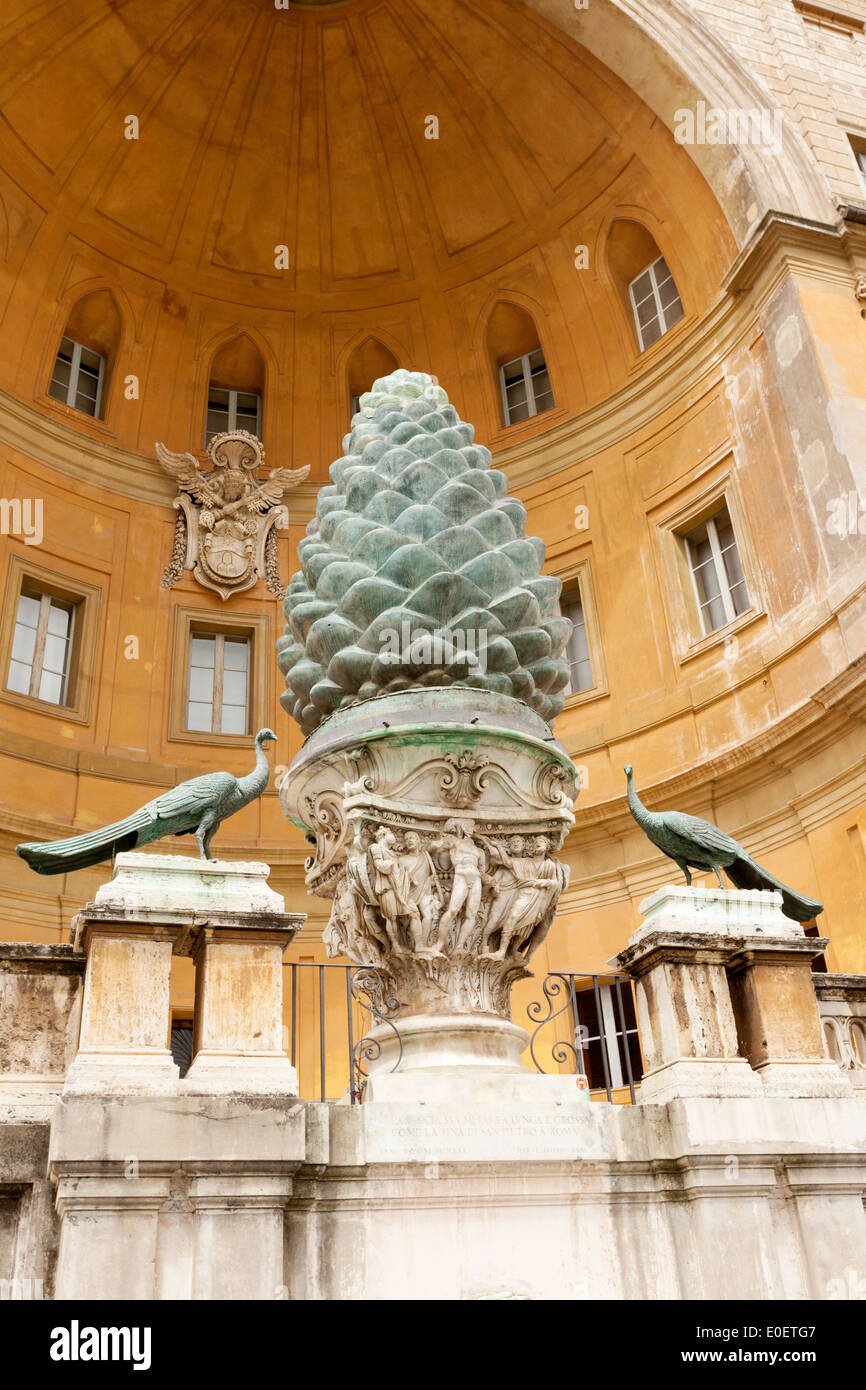 Pine cone courtyard hi-res stock photography and images - Alamy