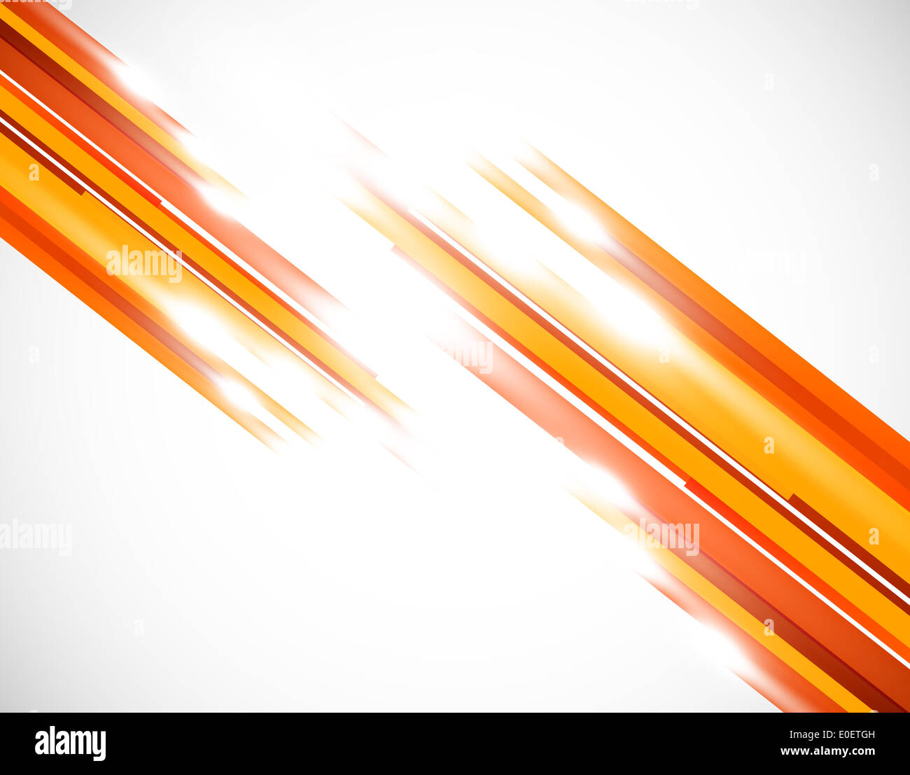 Orange straight lines. Bright illustration Stock Photo - Alamy