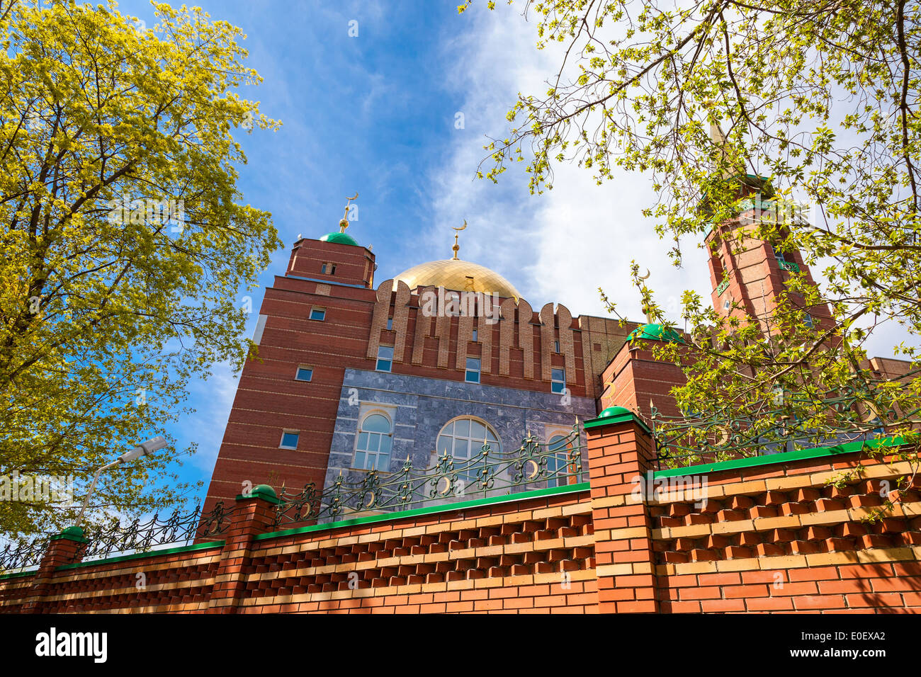 Samara Cathedral Mosque is one of the largest mosques in Russia Stock ...