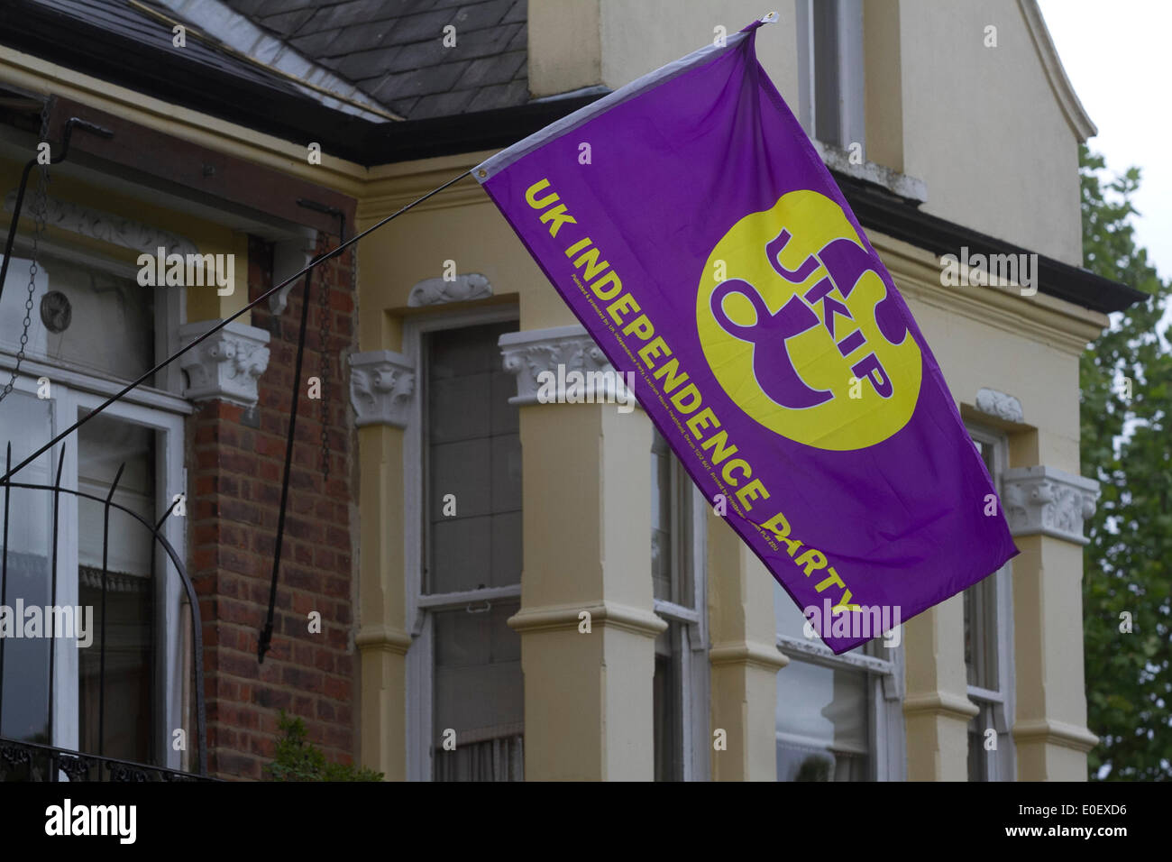 Ukip flag hi-res stock photography and images - Alamy