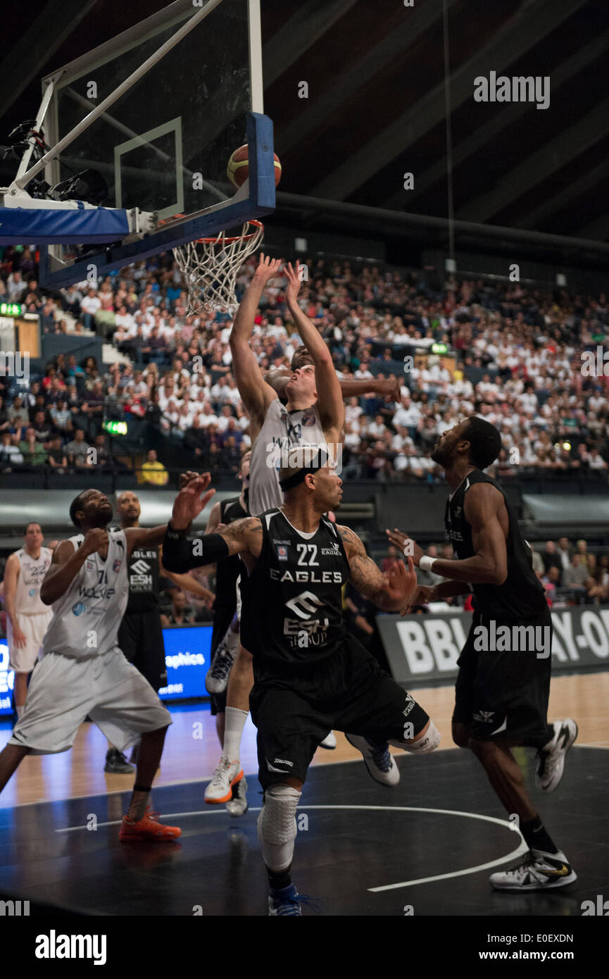 London, UK. 11th May, 2014. Wolves' Forward Jamal Williams [#14] in ...