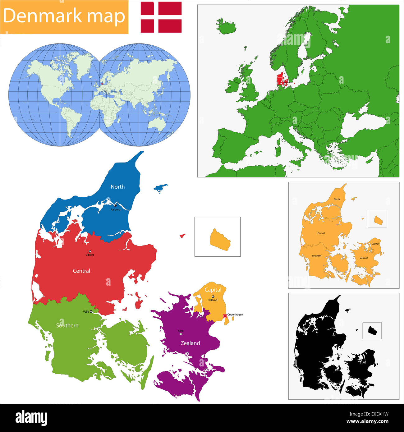 Danish topography hi-res stock photography and images - Alamy