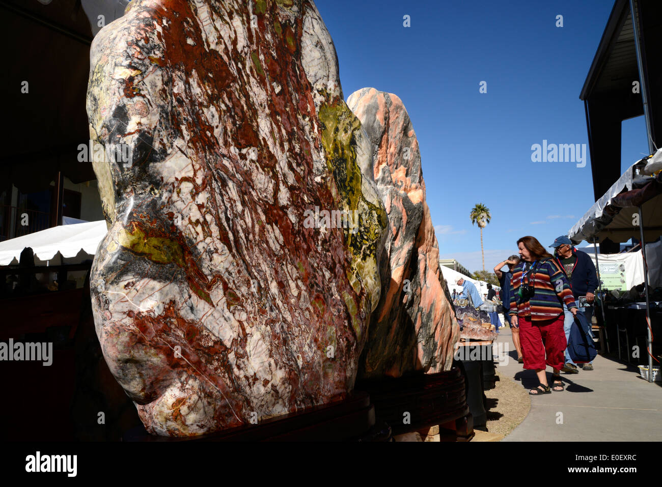 The annual Tucson Gem and Mineral Show draws vendors and buyers from ...