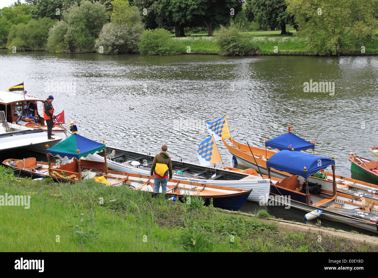 Tudor Pull. Hampton Court Palace, East Molesey, Surrey, UK. 11th May ...