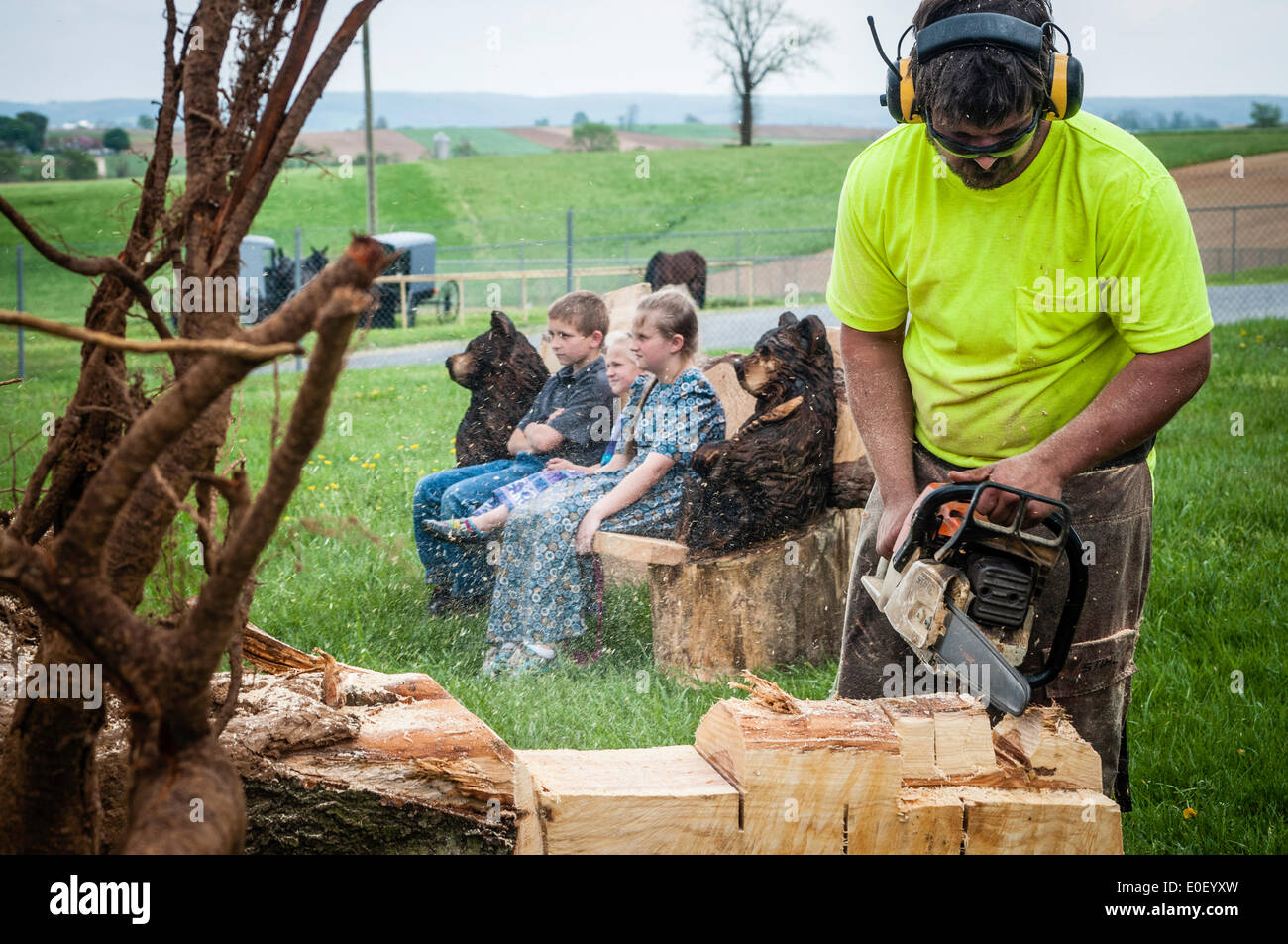 Woodworking show at Lancaster,PA. Rough & Tumble Historical Museum ...
