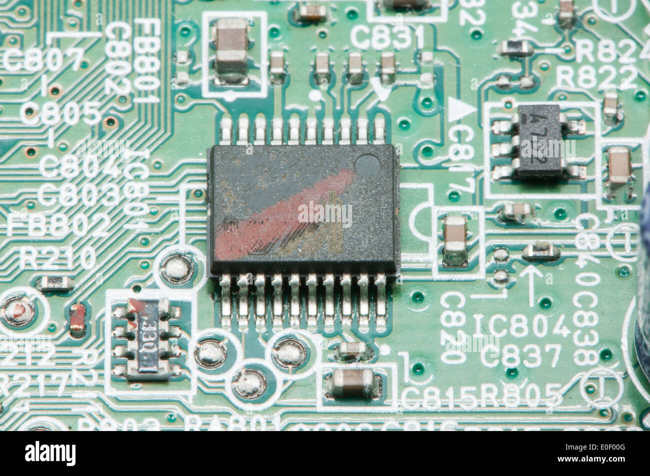 electrical circuit in the electric plate welded Stock Photo - Alamy