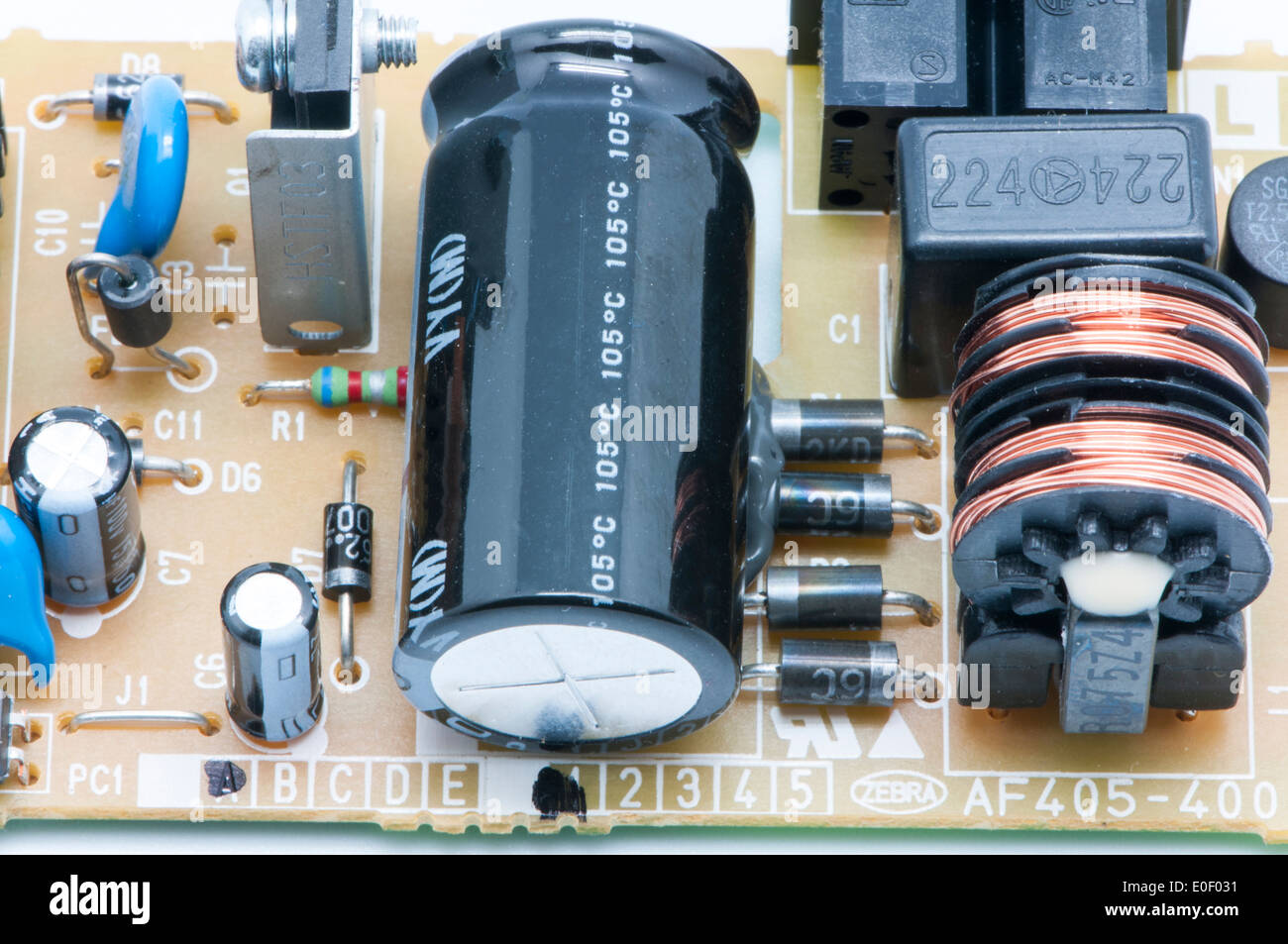 electrical circuit in the electric plate welded Stock Photo - Alamy