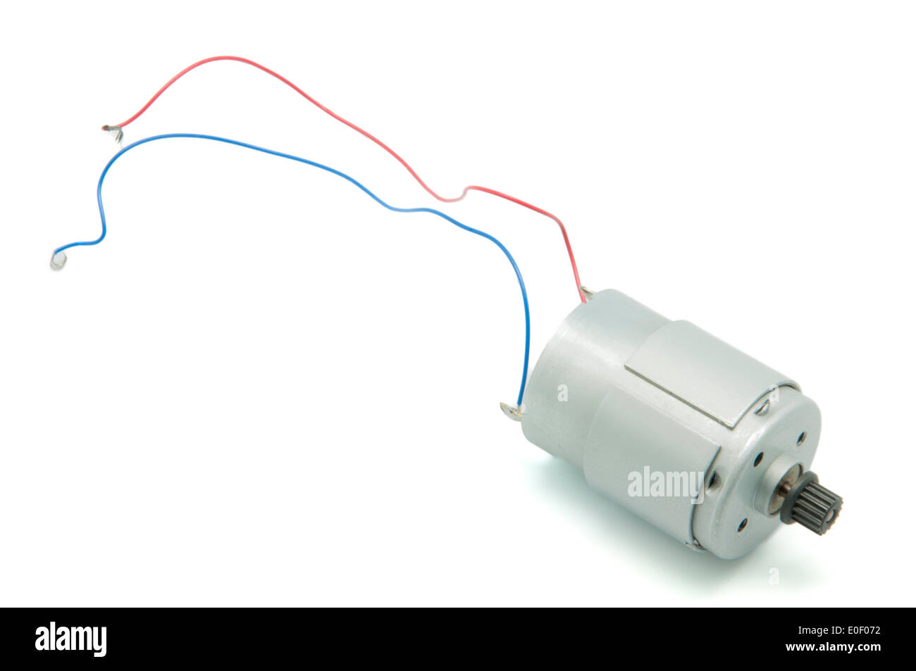 small motor on a white background Stock Photo - Alamy