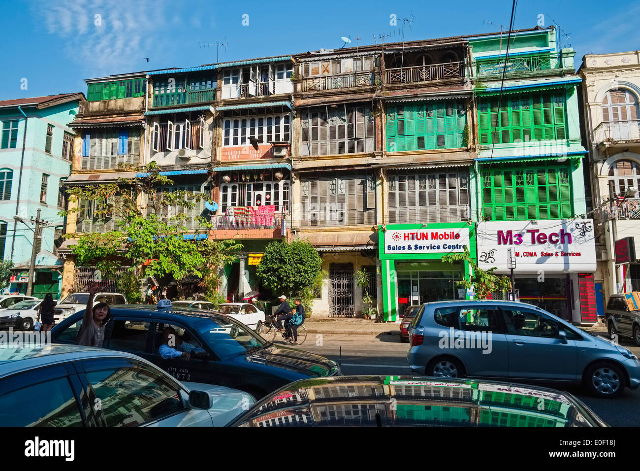 House front myanmar asia hi-res stock photography and images - Alamy