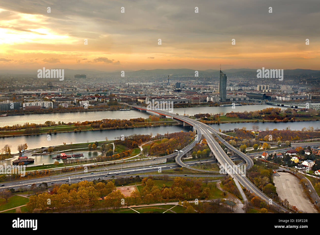 Highway austria traffic vienna hi-res stock photography and images - Alamy
