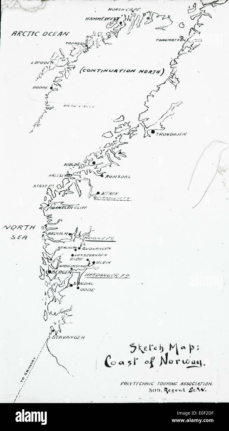 Sketch map hi-res stock photography and images - Alamy