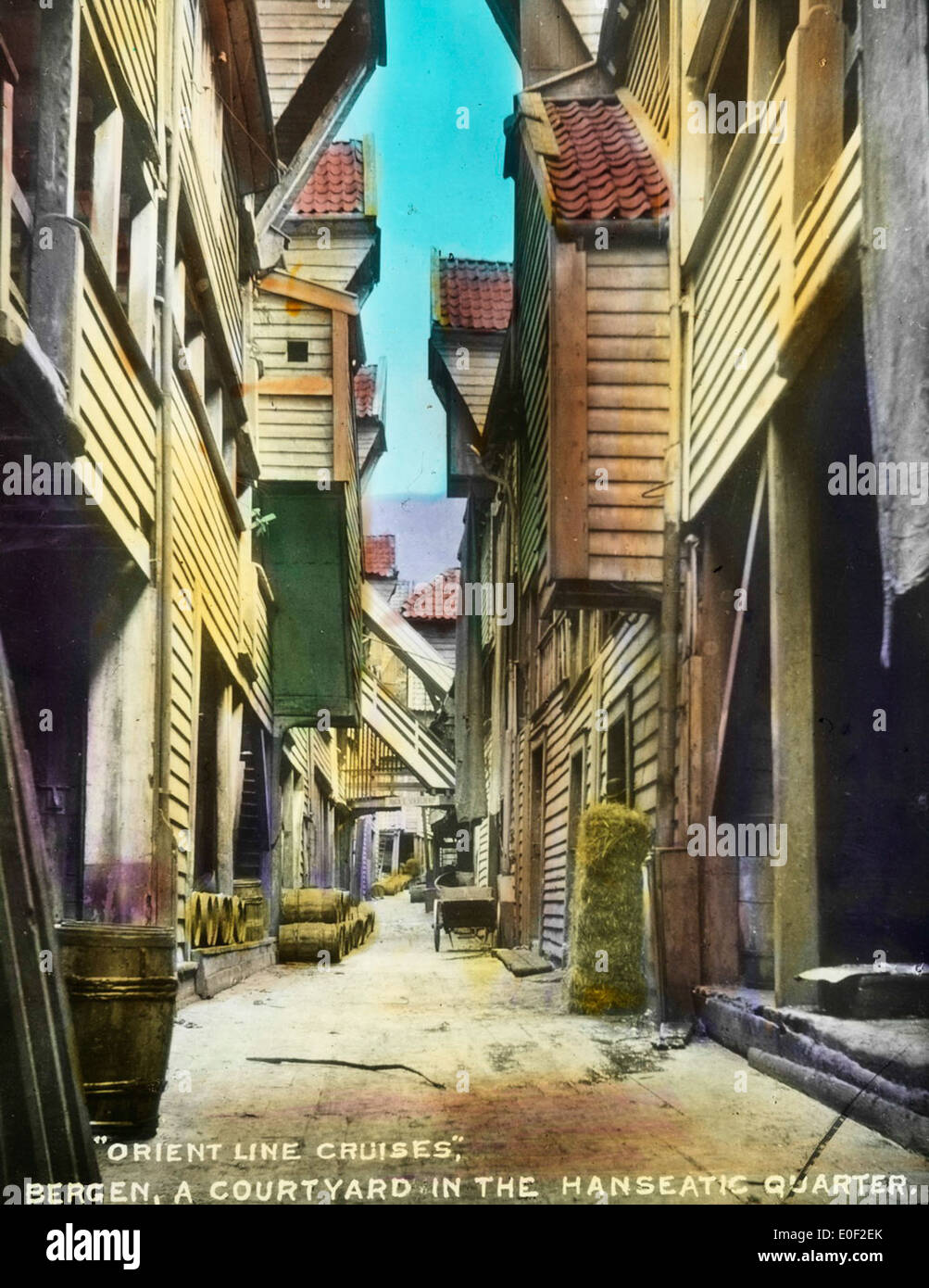 The Hanseatic Quarter of Bergen, Norway, is a UNESCO World Heritage ...