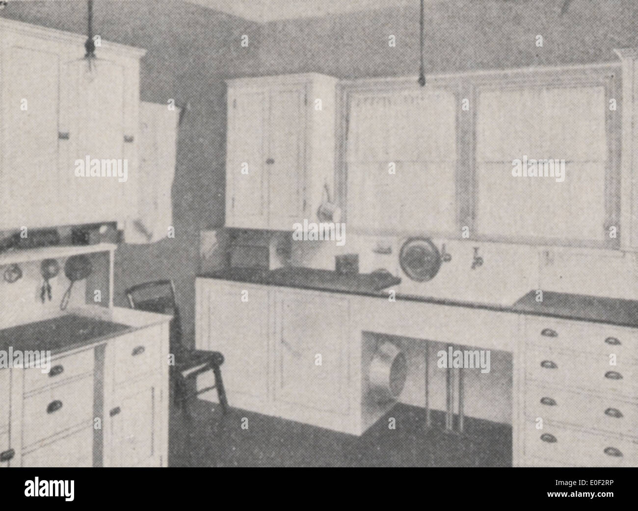 American kitchen 1900s hi-res stock photography and images - Alamy