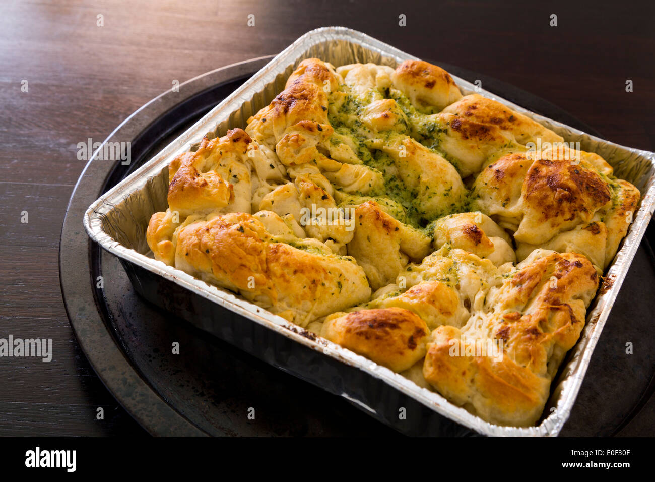 Baking garlic bread hi-res stock photography and images - Alamy