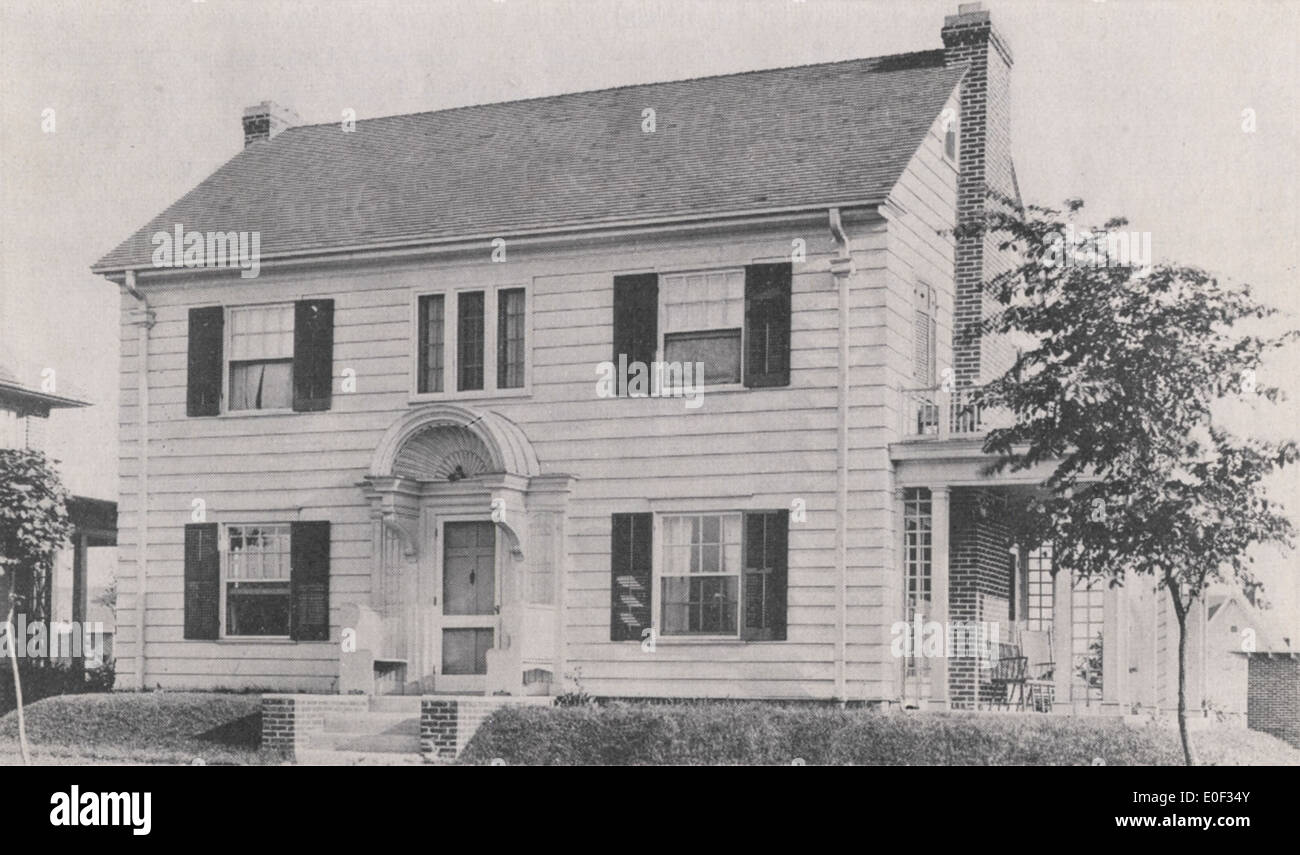 A photograph showing 1957 Chelsea Road in 1918, showcasing the ...