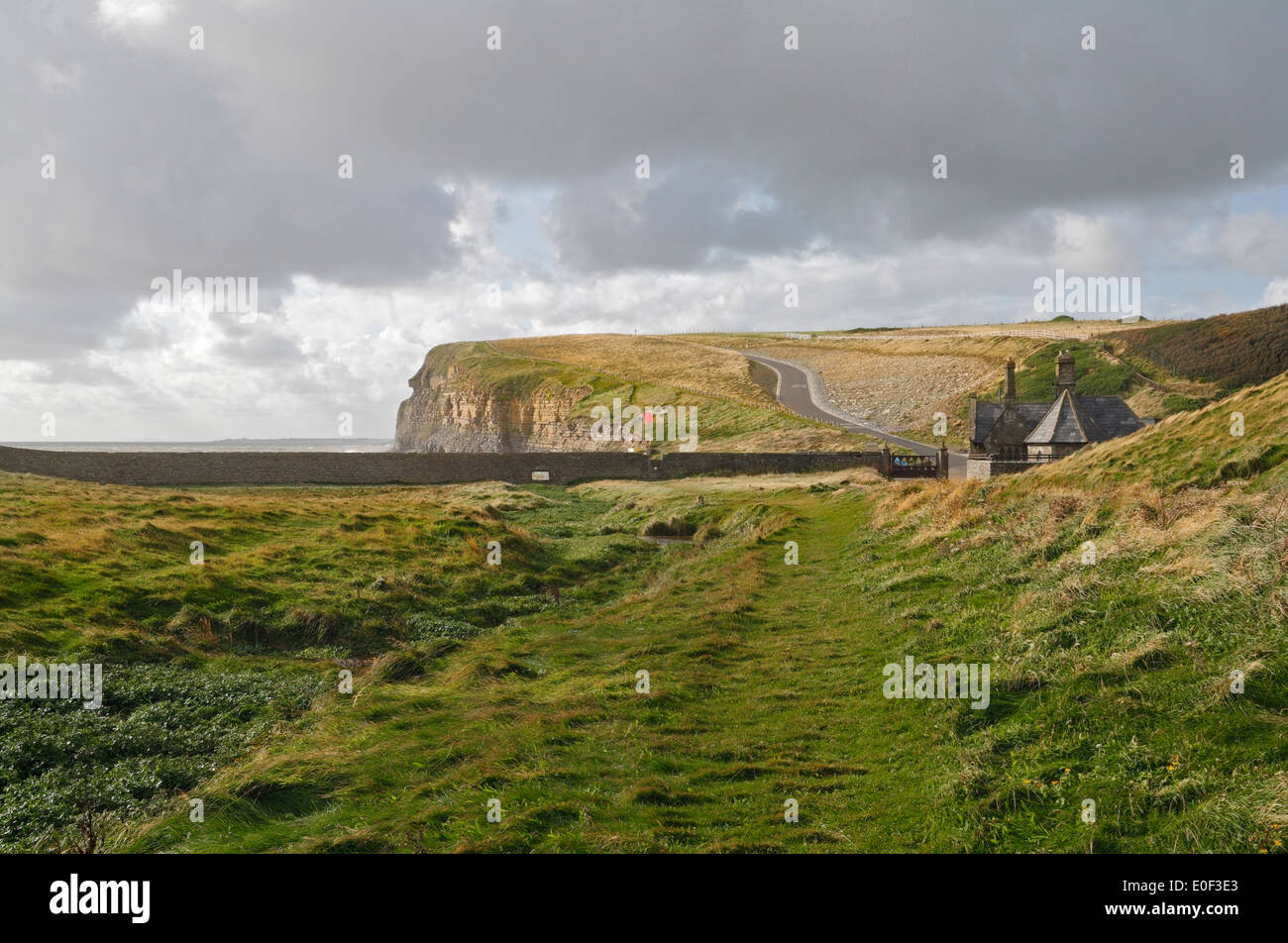 Cliffs at Southerndown from Dunraven Bay, Wales UK Welsh coast, British ...