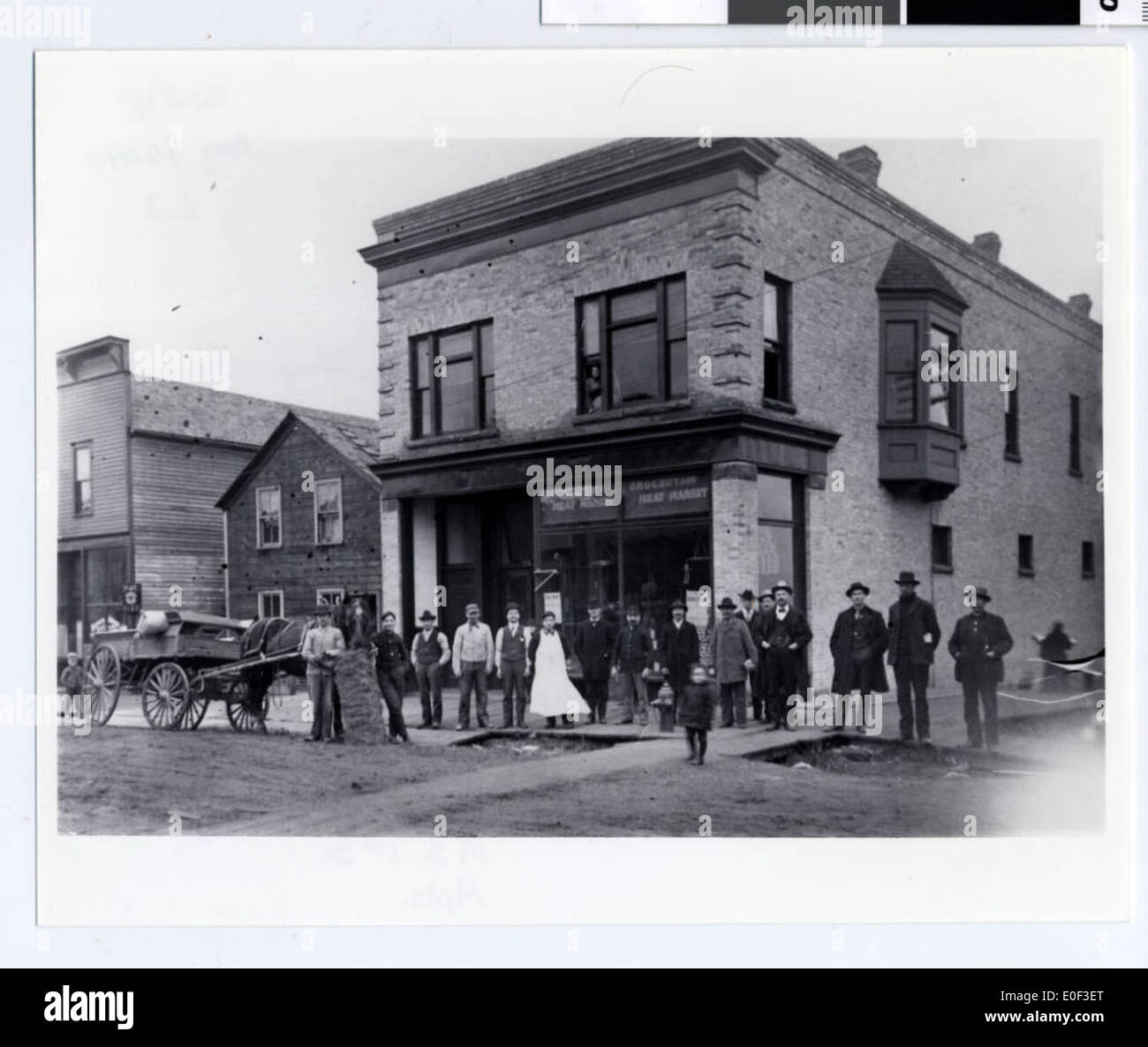 A photograph of Max Shapiro and family members standing in front of ...