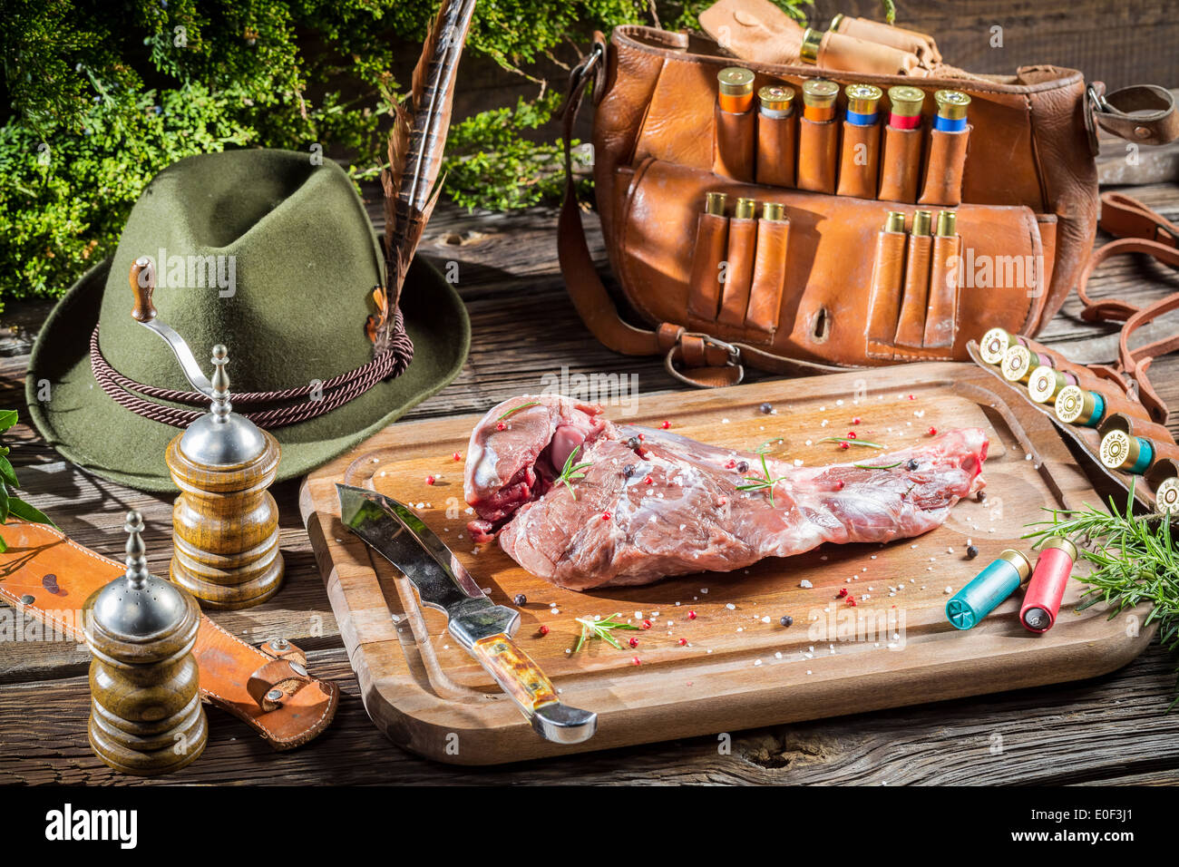 Fat hunter hi-res stock photography and images - Alamy