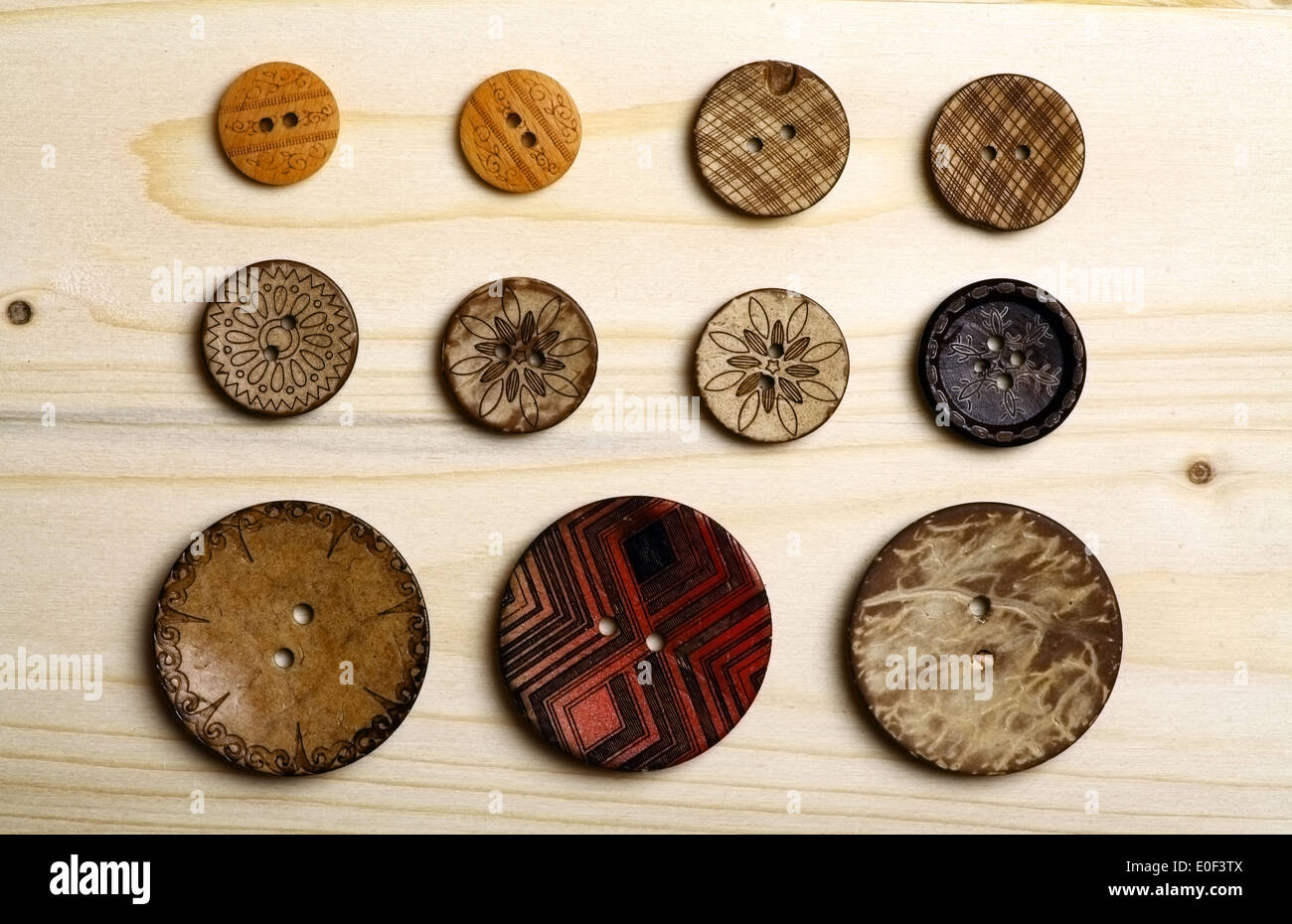 Vintage buttons hi-res stock photography and images - Alamy