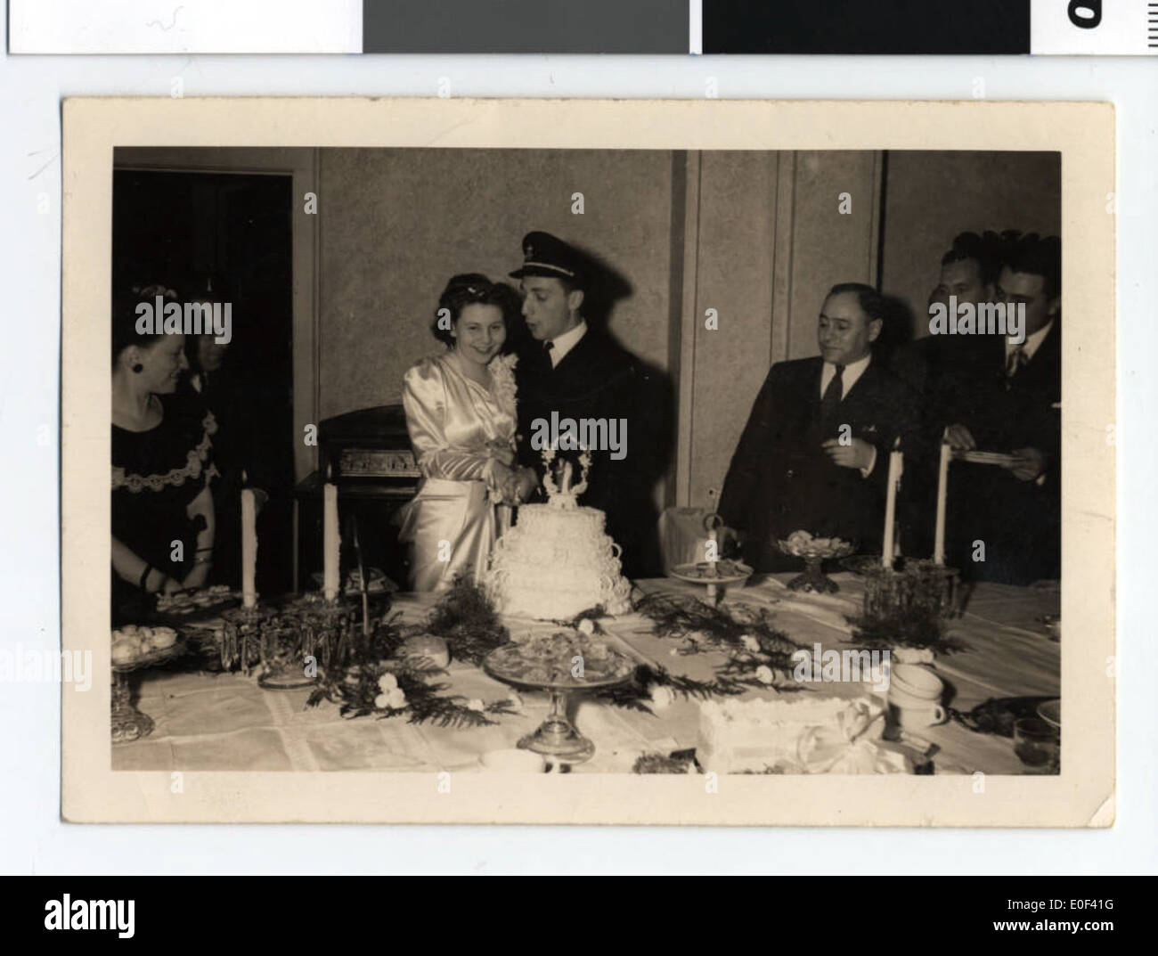The wedding of Sherman Singer and Mimi Schwartz, documented by the ...