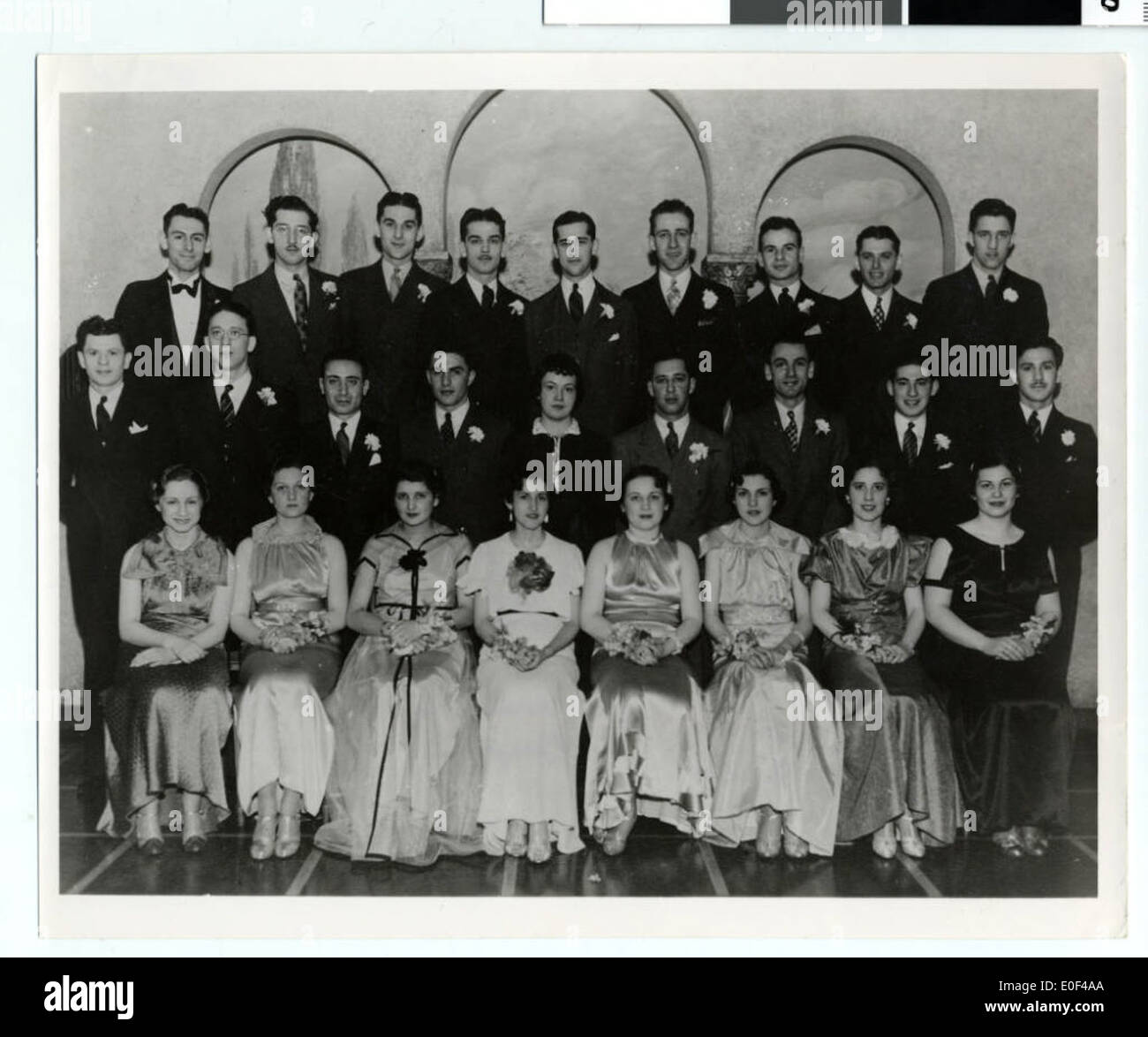This image features the members of the Thirteen Spades Social Club, a ...