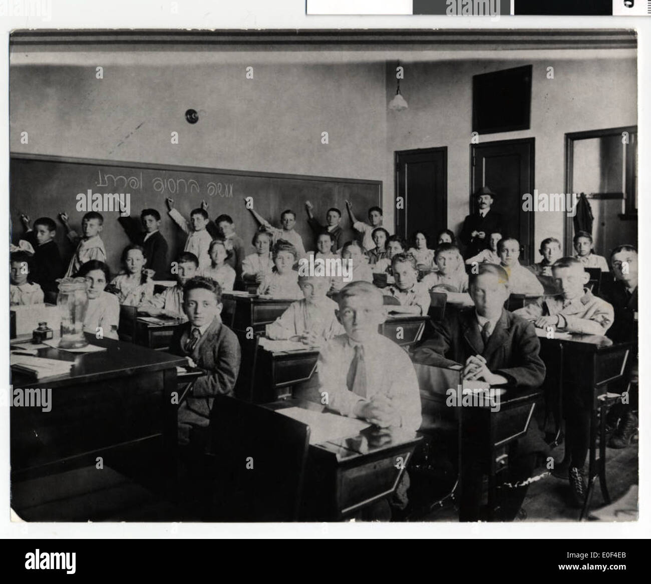 20th century classroom hi-res stock photography and images - Alamy