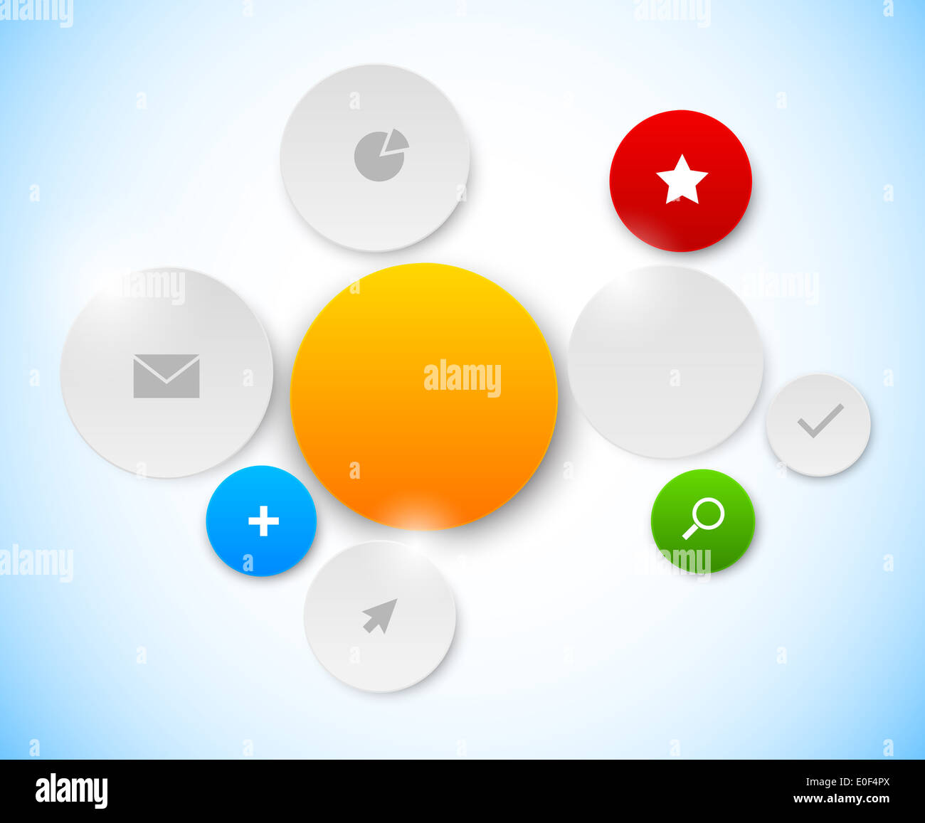 Design of interface. Abstract illustration Stock Photo - Alamy