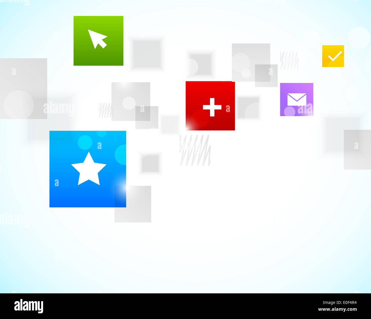 Design of interface. Abstract illustration Stock Photo - Alamy