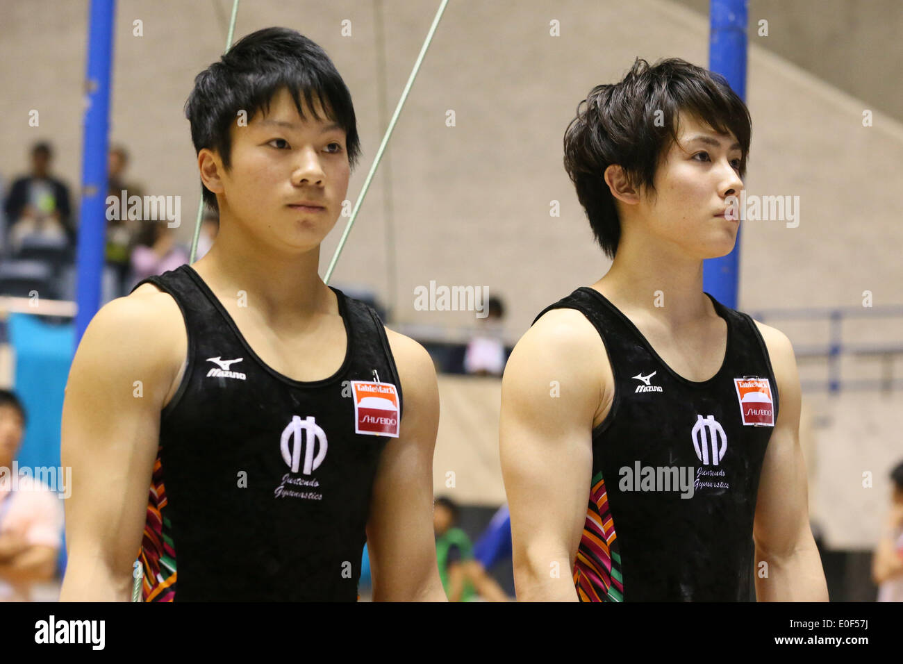1st Yoyogi Gymnasium, Tokyo, Japan. 11th May, 2014. (L-R) Shogo ...