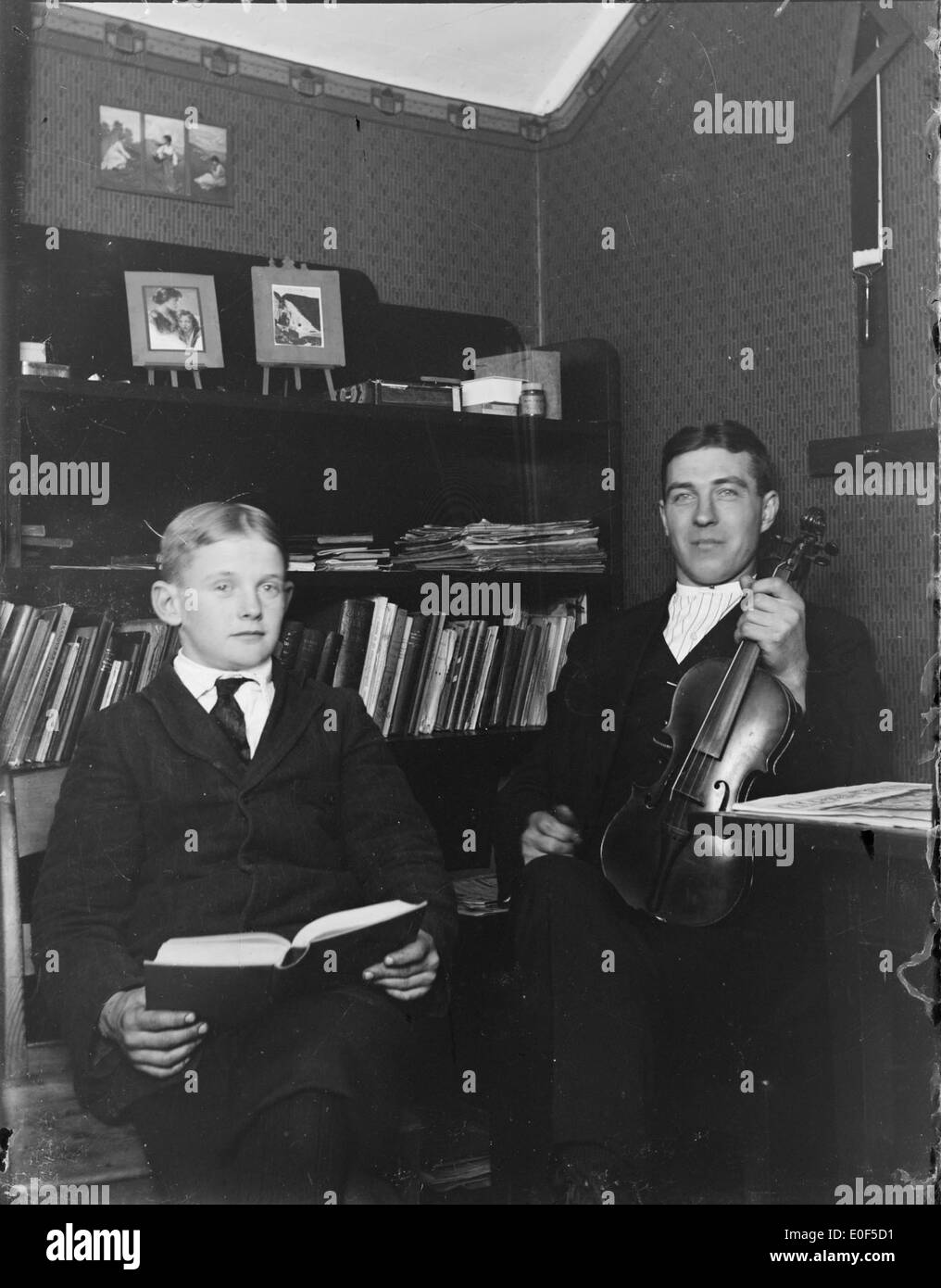 A portrait photograph taken using alternative photography methods ...