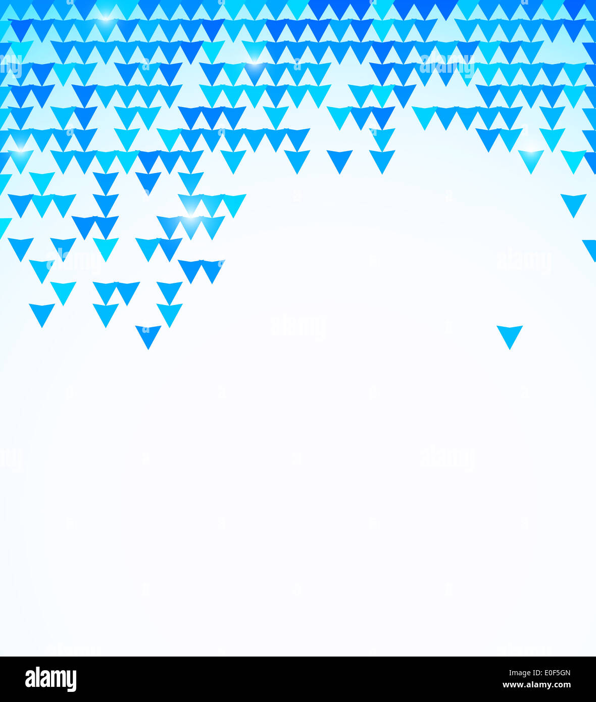 Geometric triangles template brochure hi-res stock photography and ...