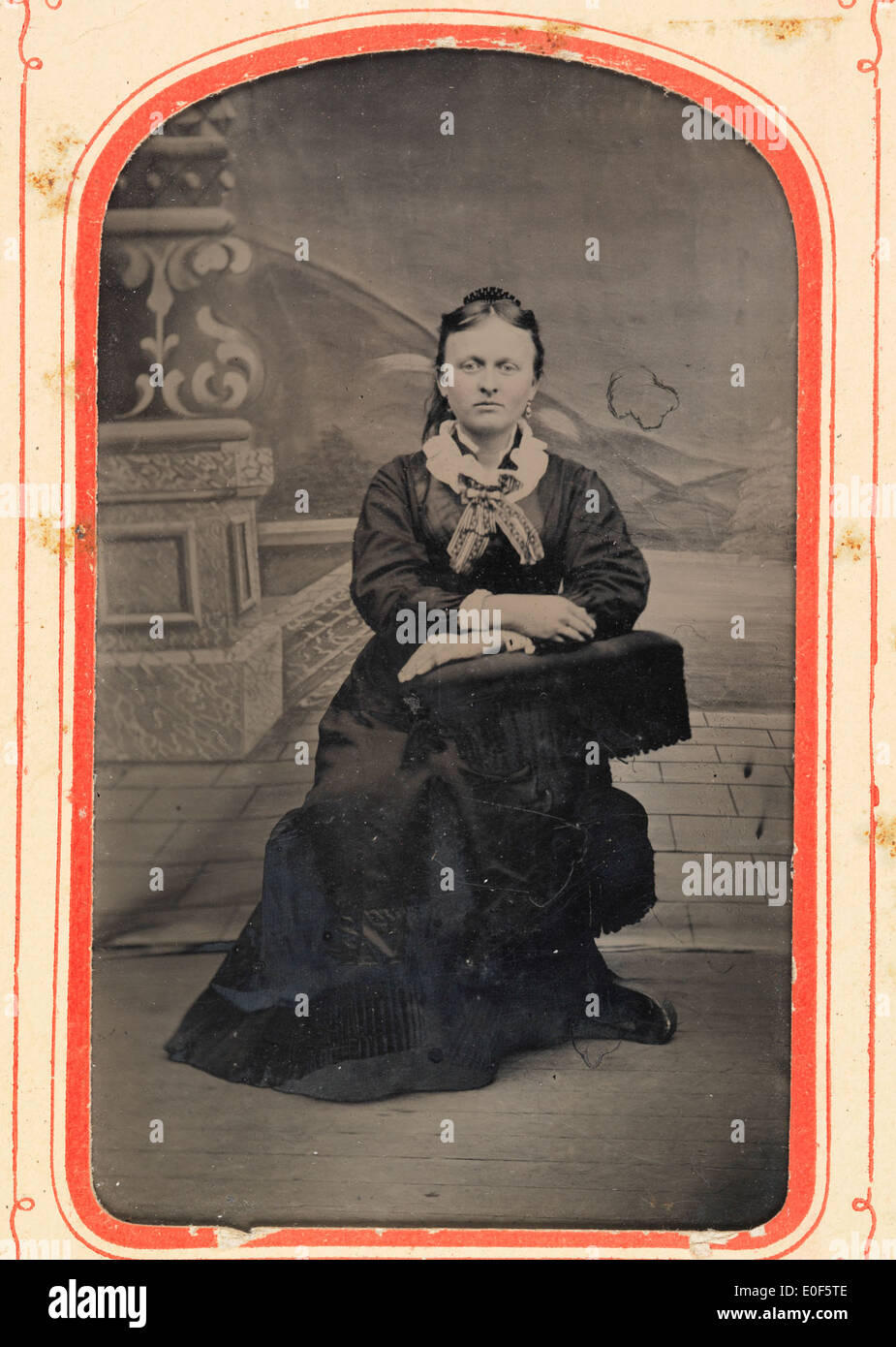 Woman 1900 letter hi-res stock photography and images - Alamy