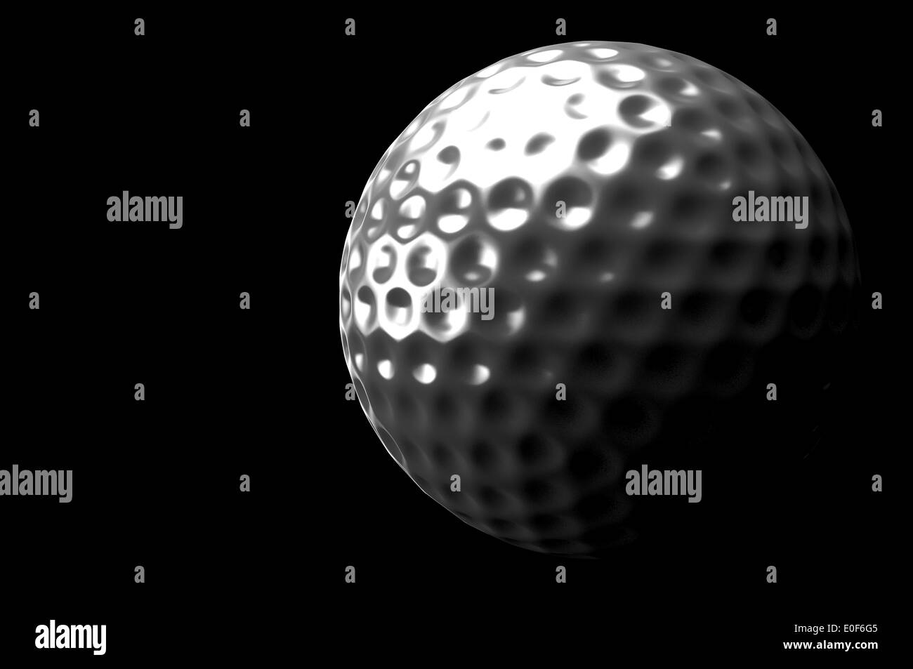 3d Golf ball Stock Photo - Alamy