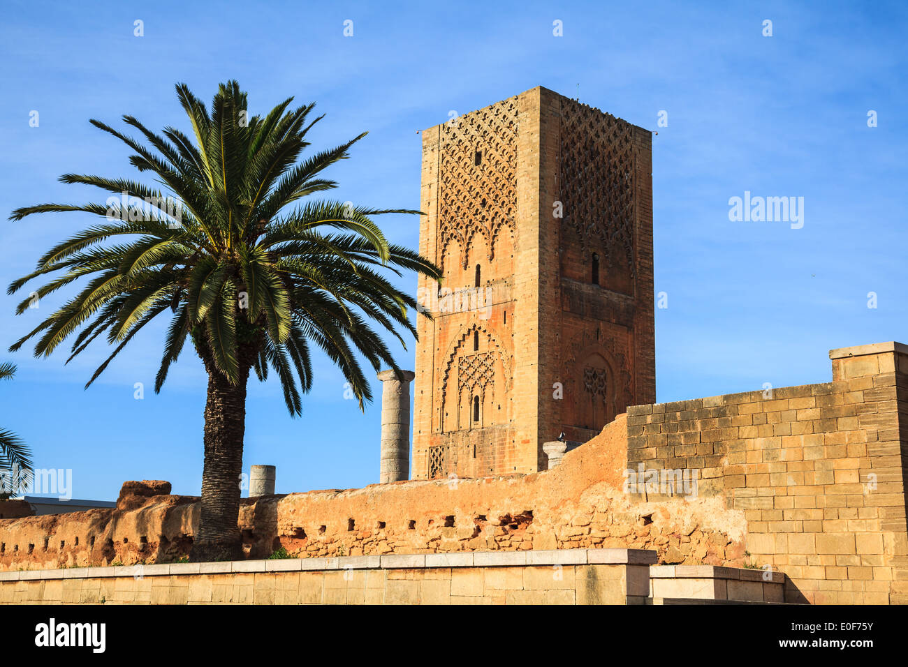 The famous hassan tower hi-res stock photography and images - Alamy