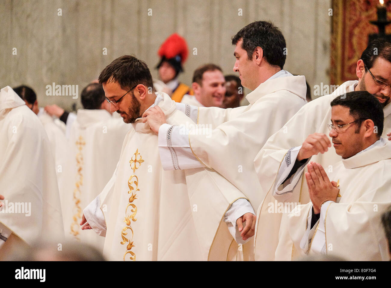 St Peter's Basilica, The Vatican. 11th May, 2014. Vatican City Pope ...