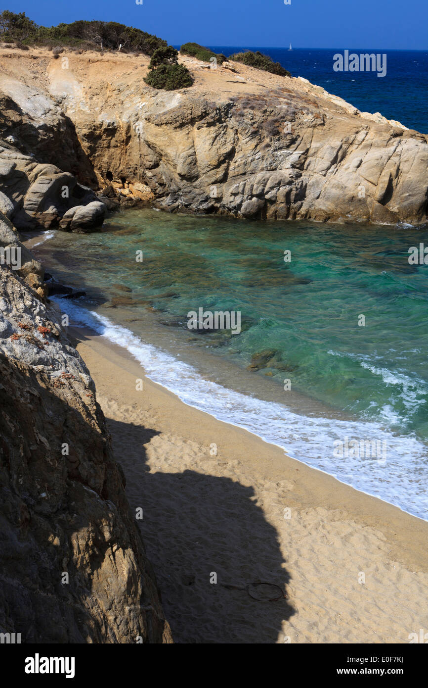 Alyko beach, Naxos, Cyclades Islands, Greece Stock Photo - Alamy