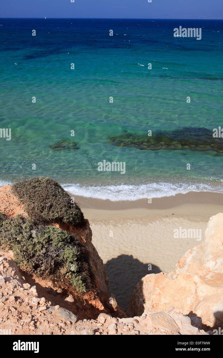 Alyko beach, Naxos, Cyclades Islands, Greece Stock Photo - Alamy