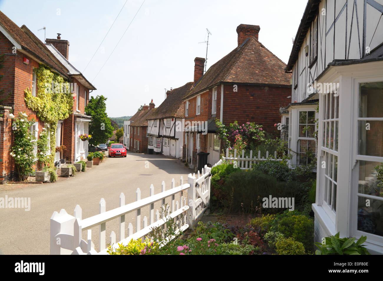 Chilham Village Kent England UK Stock Photo - Alamy