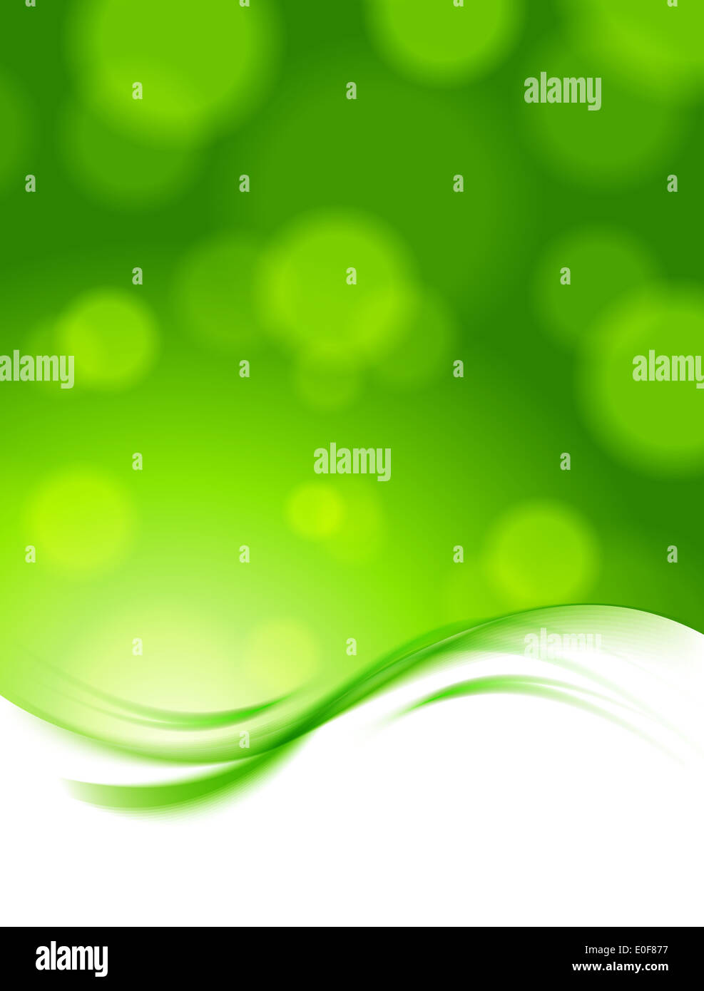 Abstract green background. Colorful illustration Stock Photo - Alamy