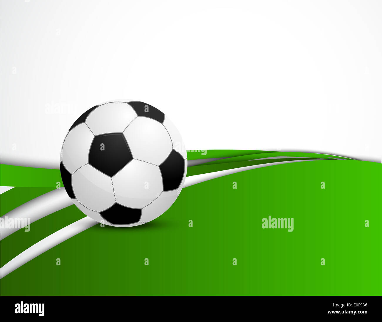 Soccer background. Sport illustration Stock Photo - Alamy