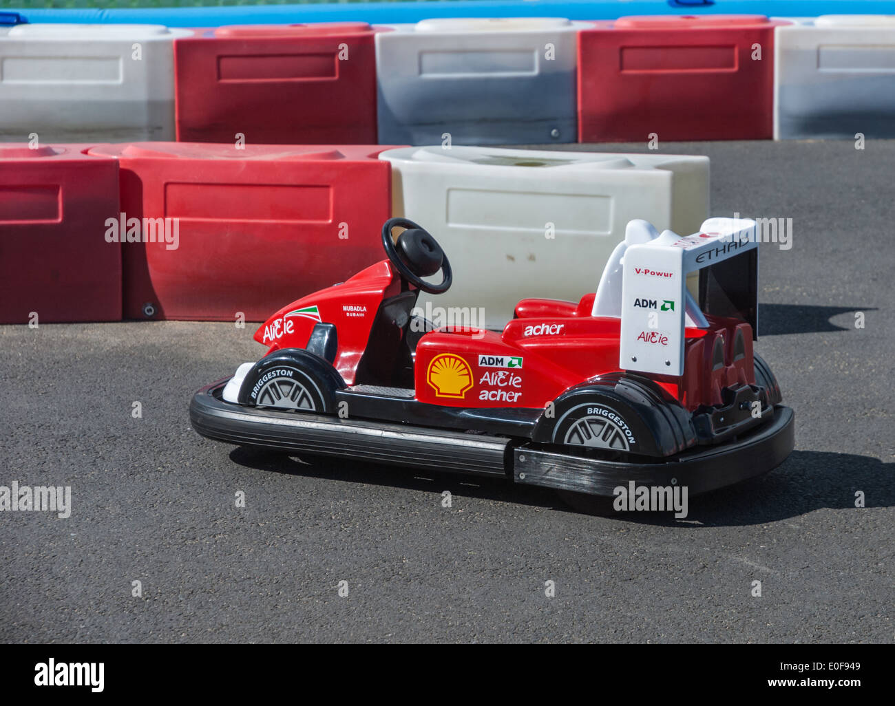 Junior Go-karting at the Pickie Park Stock Photo - Alamy