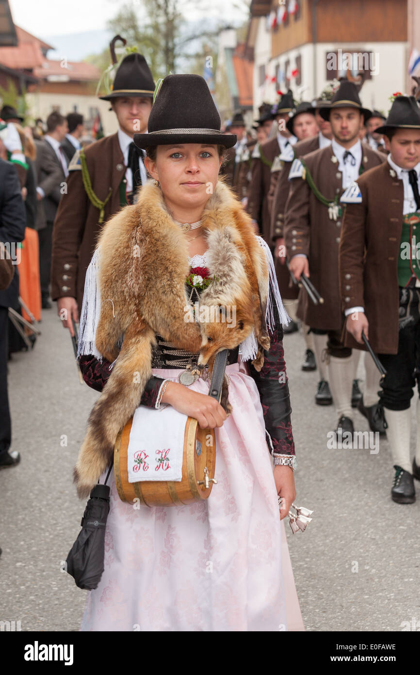 Beautiful young Mark Eden provider with genuine fox fur around the neck ...